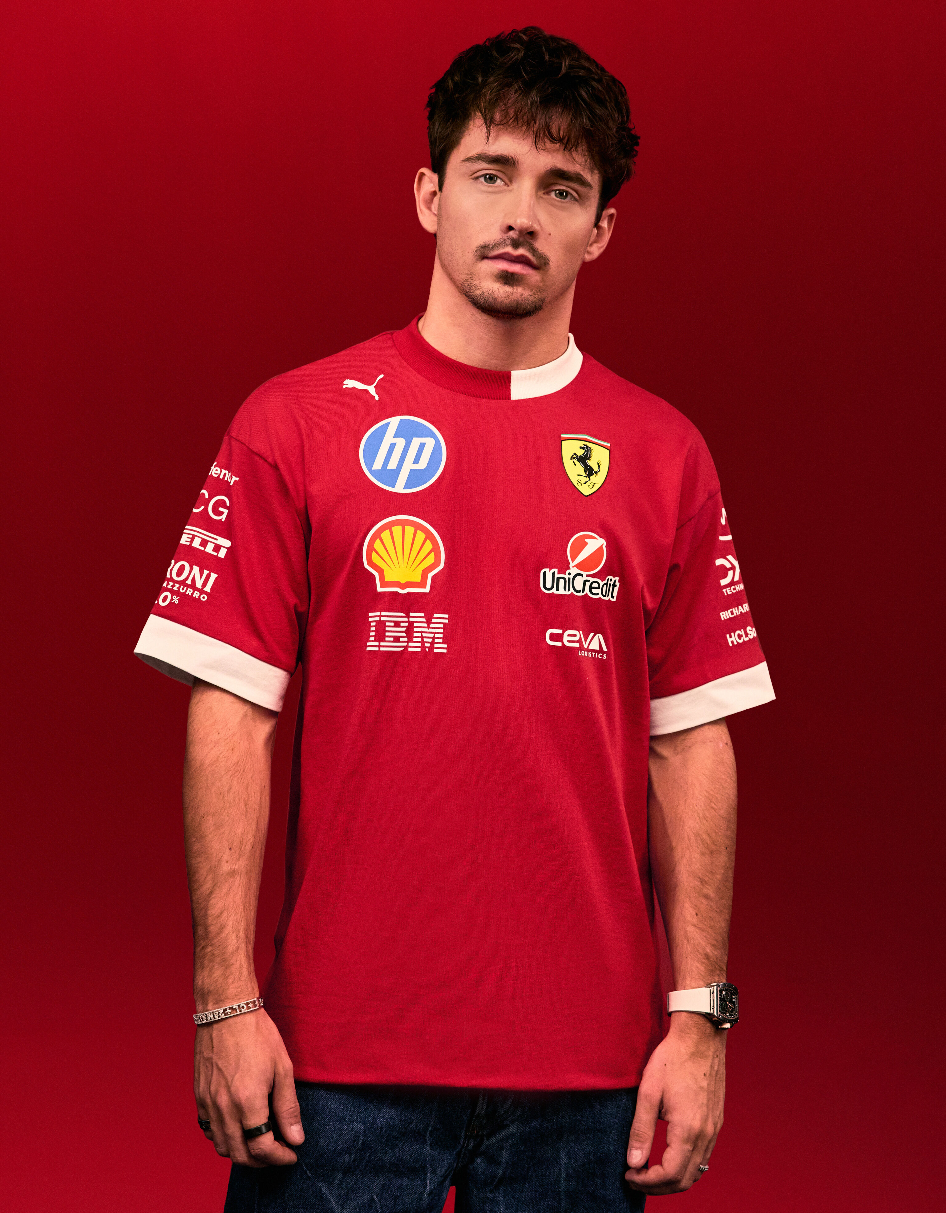 Puma x Scuderia Ferrari® F1 Drivers T-shirt| Ferrari® Store