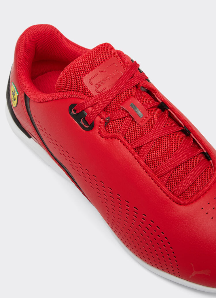 Youth Puma for Scuderia Ferrari Drift Cat Decima shoes in Rosso Corsa ...